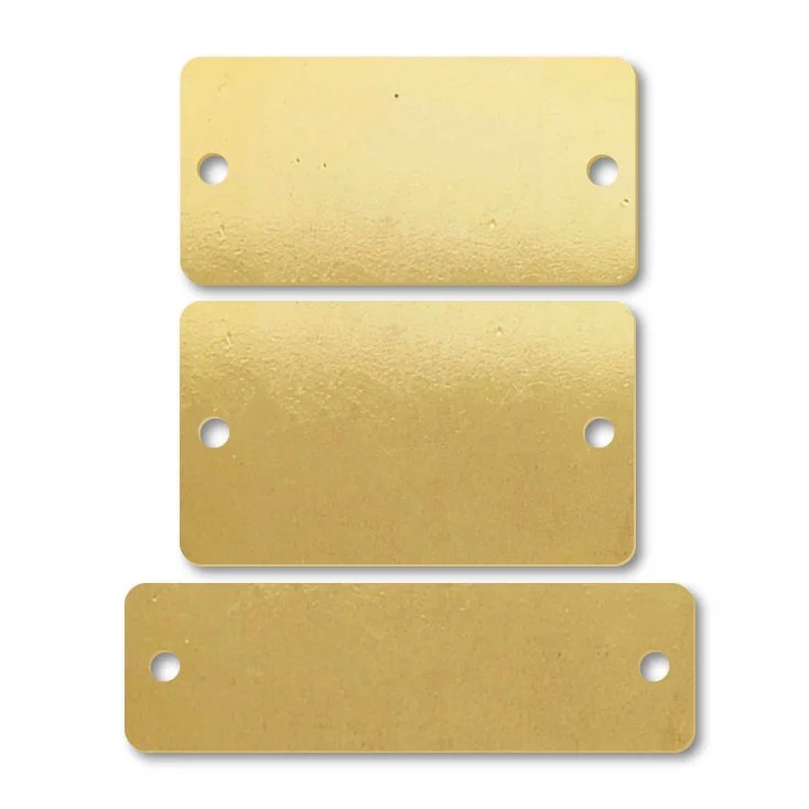 Custom Engraved Brass Plate