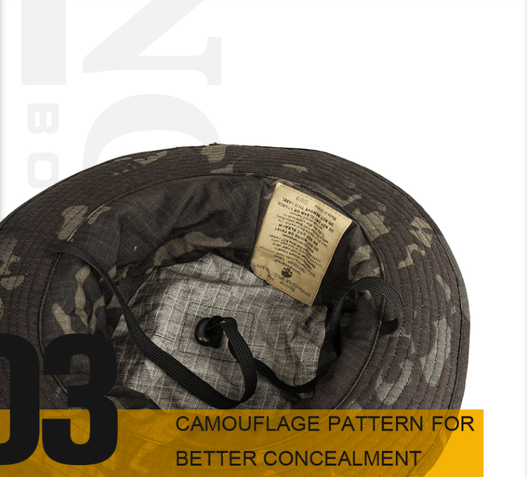 EMERSON - Sombrero táctico tipo Bonnie, Multicam Molle - Alpha Tactic