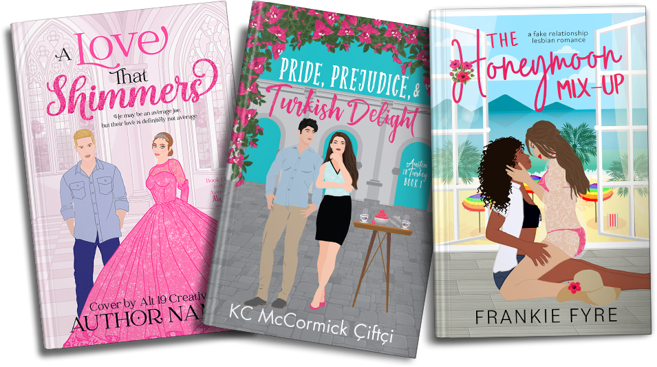 Custom Character(s) Book Cover | Alt 19 Creative