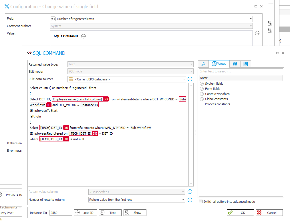 Starting a large number of WEBCON BPS sub-workflows - AlterPaths