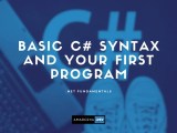 Basic C Syntax Structure Examples Your First App