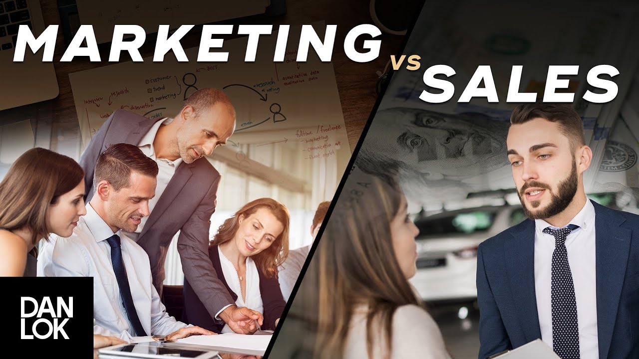 The Difference Between Marketing vs Sales - Dan Lok - Amazing eLearning
