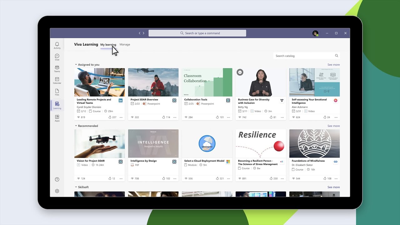 Introducing Microsoft Viva Learning - Amazing eLearning