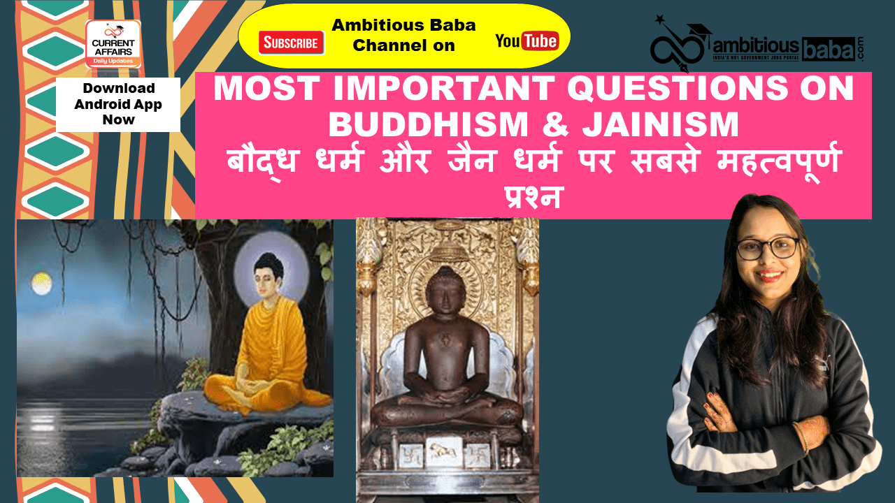 Buddhism and Jainism Based Quiz: Download PDF