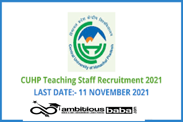 CUHP Recruitment 2021 : 69 Post for Faculty