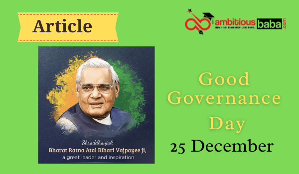 Good Governance Day