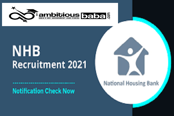 National Housing Bank NHB Recruitment 2021 for Assistant Manager ...