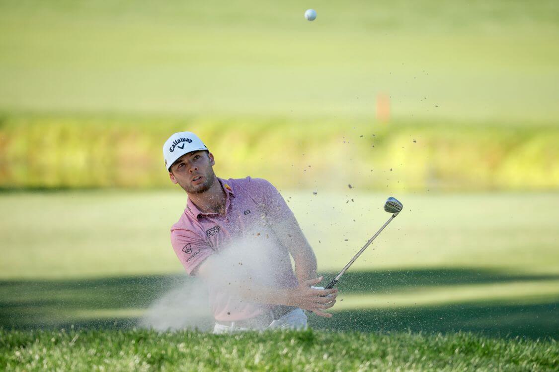 Golf: A year after his debut PGA Tour win, Sam Burns shoots to top of ...