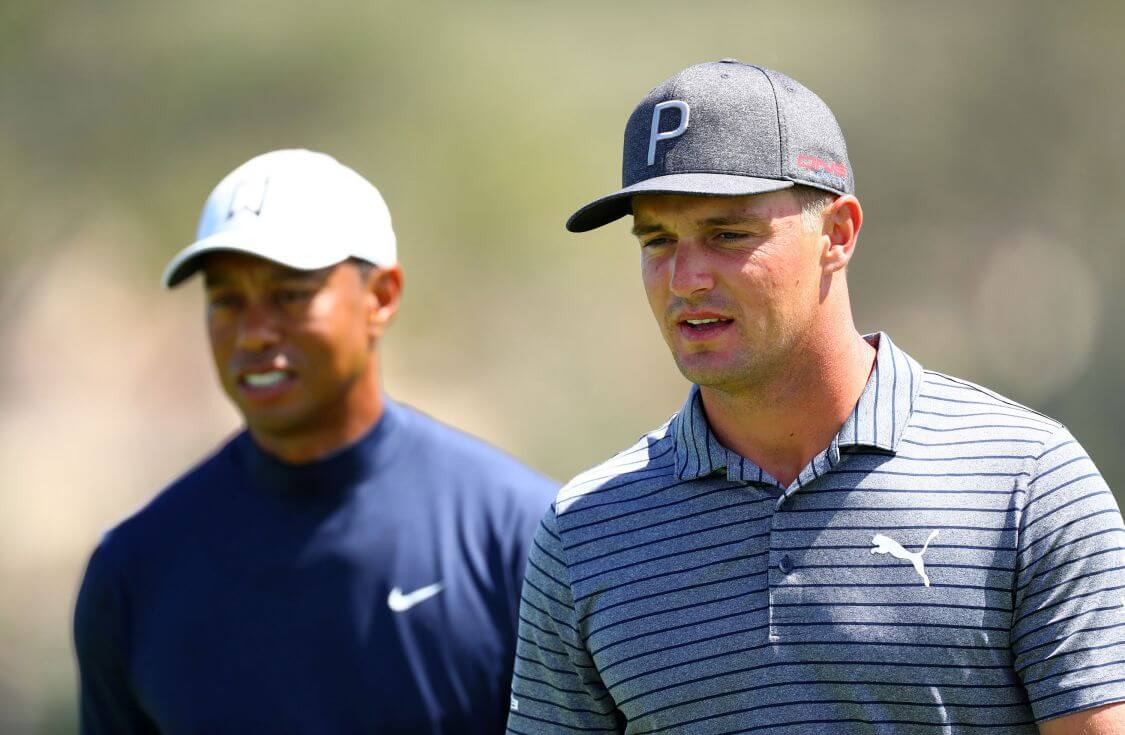 Bryson DeChambeau says Tiger Woods has cut off all contact since he ...