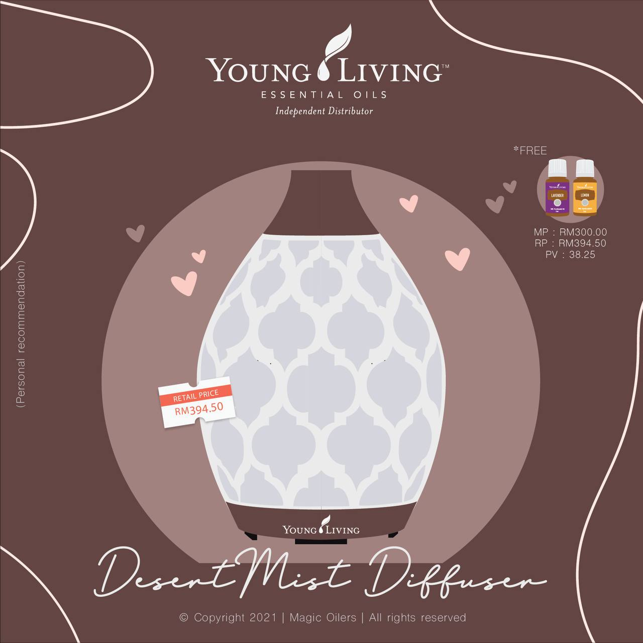Jenis Diffuser Young Living Malaysia - AMIRNAWAWI