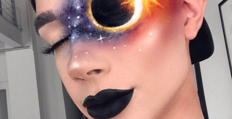 Los mejores maquillajes inspirados en el eclipse solar | AMPrensa.com