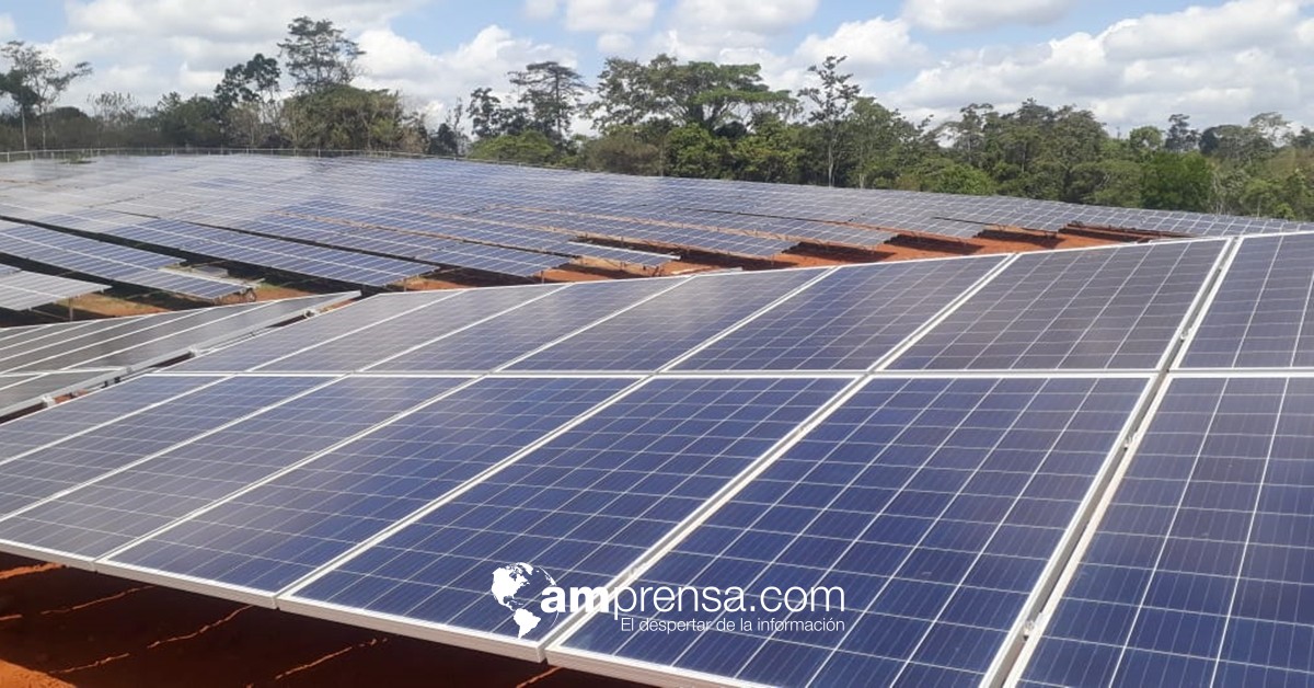 Conozca el Parque Solar más grande del país | AMPrensa.com