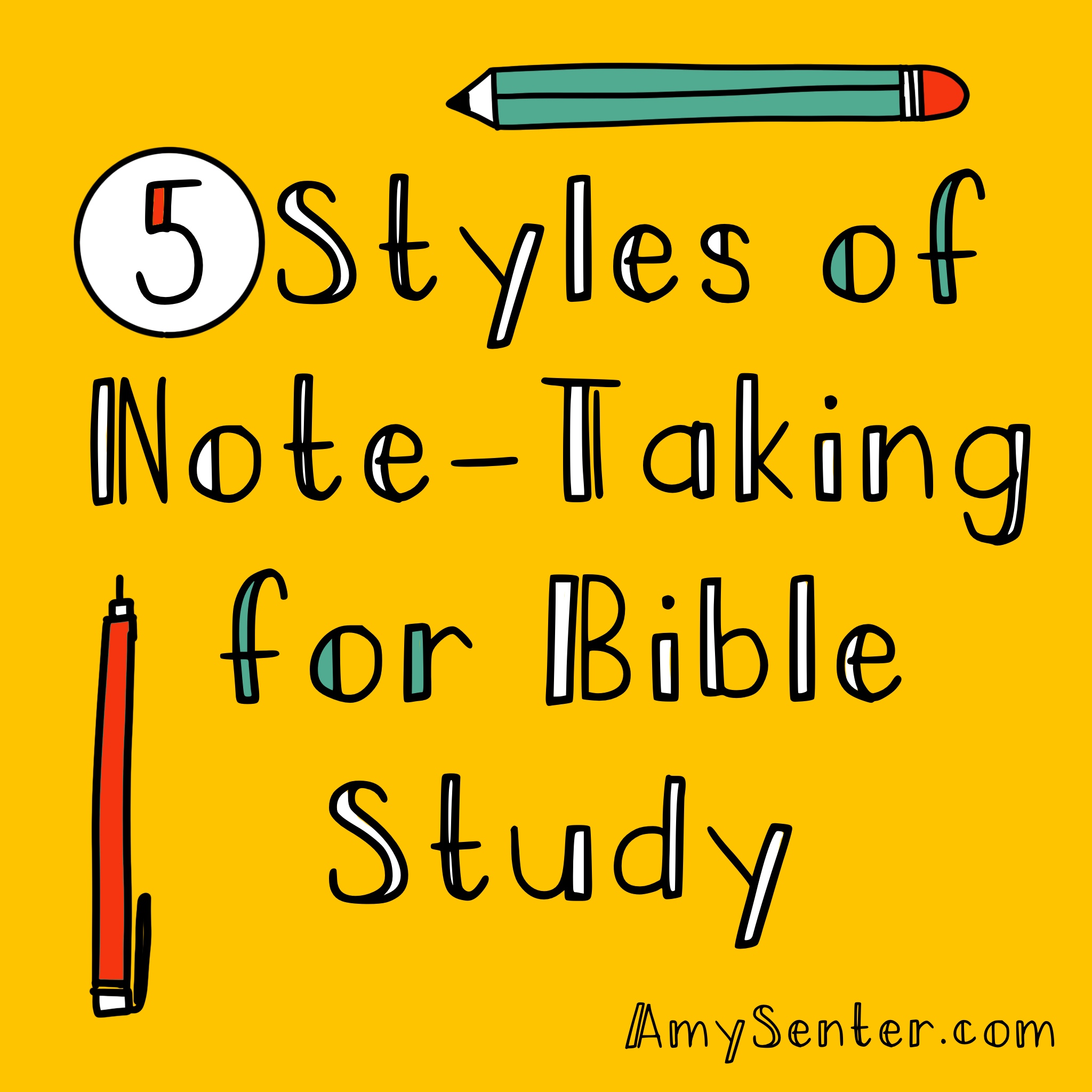 Creating a Bible Note-Taking System That Works For You