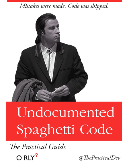 Undocumented Spaghetti Code - An Agile Mind