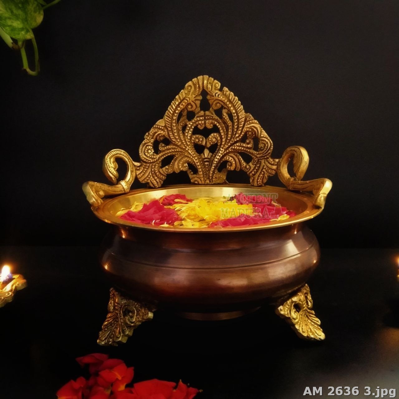 Brass Uruli - Ancient Madurai