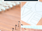 Free Template For L O V E Love String Art Project For Valentine S Day