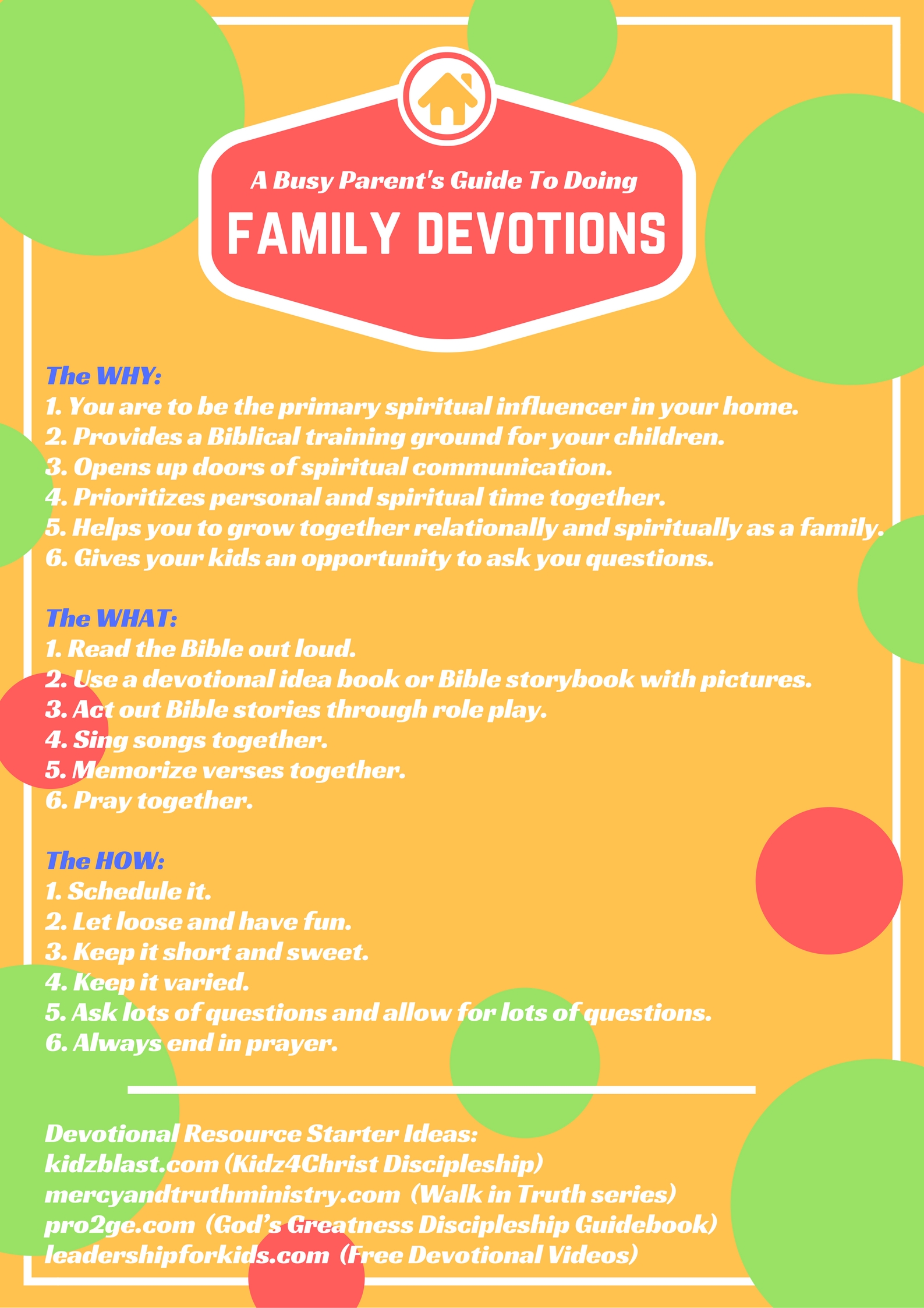 A Busy Parents Guide To Doing Family Devotions - Part 2 - Godly Parent