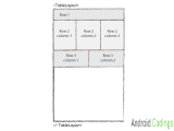 Table Layout Android Tutorials