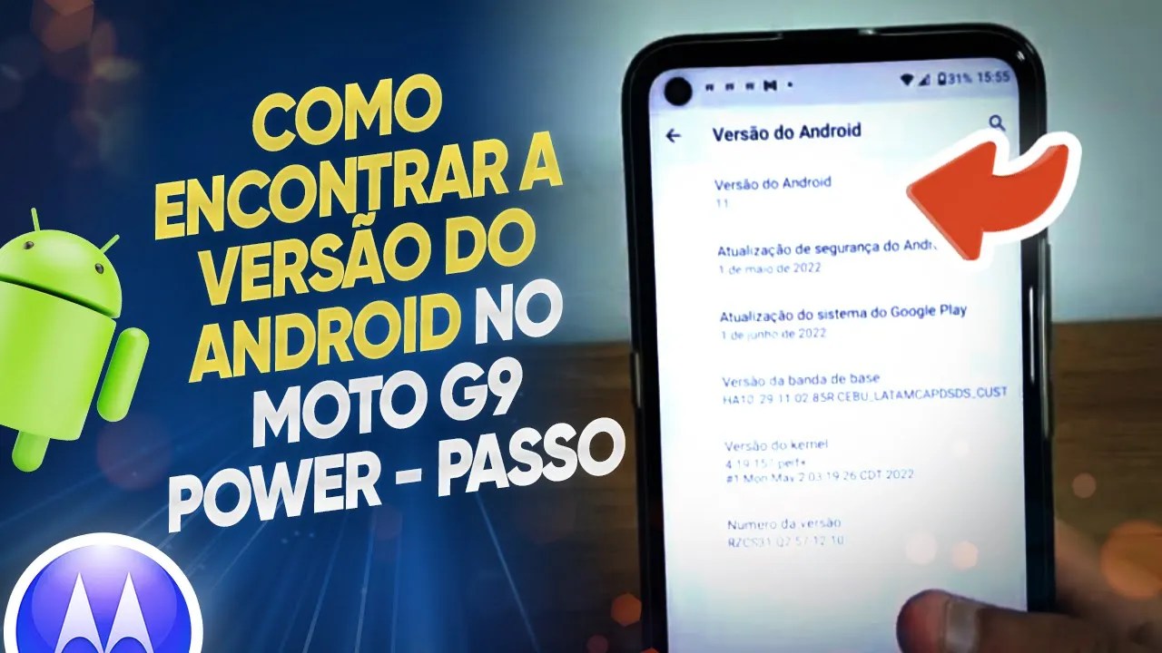 Como encontrar a versão do android no Moto G9 Power – Passo a passo ...