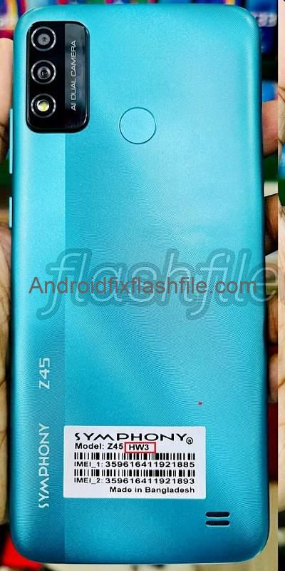 Symphony Z45 Flash File HW3-HW2 LCD Dead Finger Fix - Flash File, Stock ...