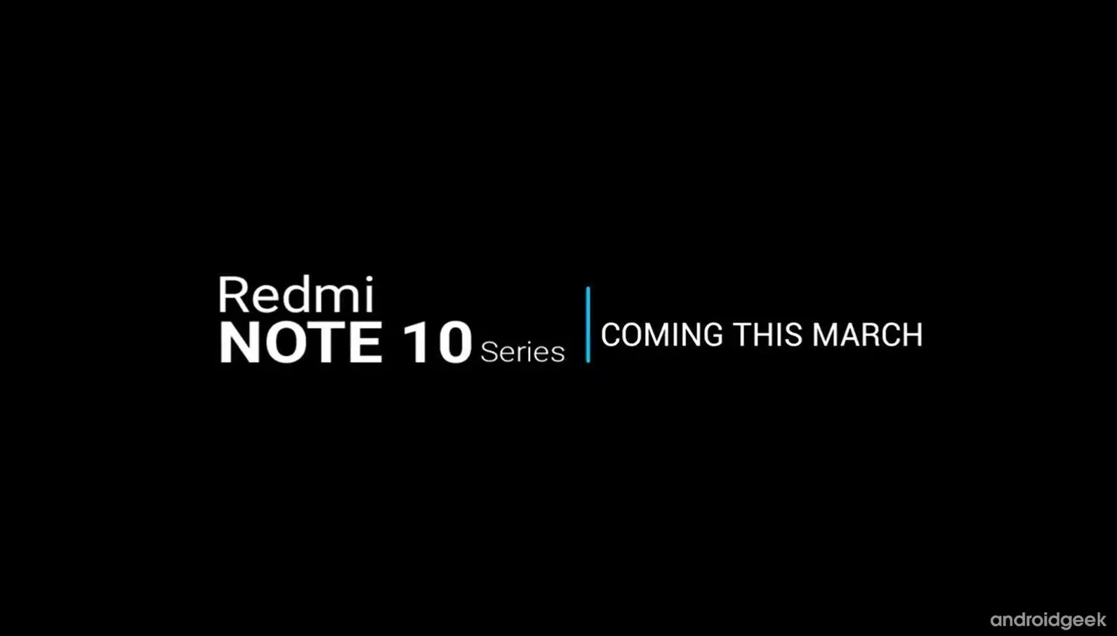 Redmi Note 10 confirmado oficialmente o seu lançamento para março ...