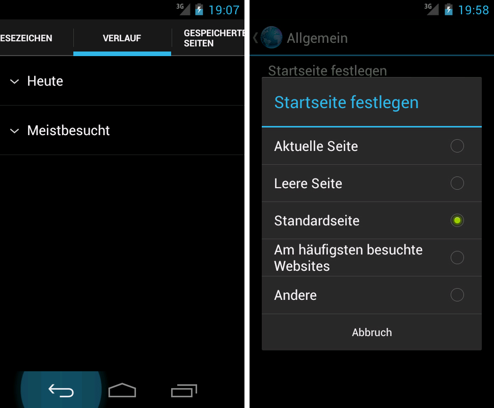 Schnelle Lesezeichen - Androidmag