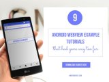 9 Android Webview Example Tutorial In Kotlin Java Androidride