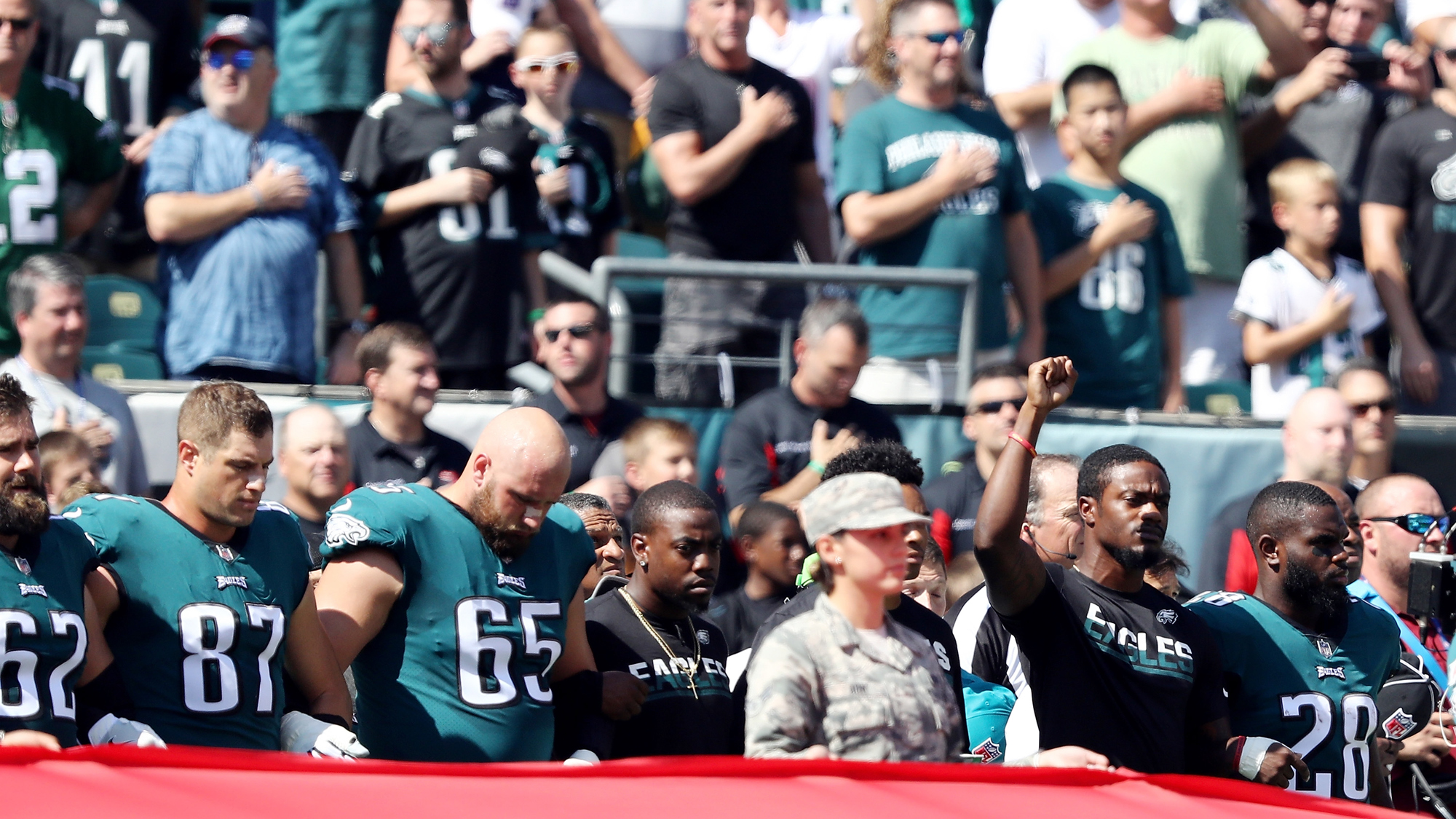 Eagles fans support players’ right to protest during anthem — Andscape