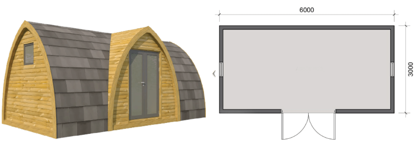 Plans submitted for 12 glamping pods at Elm Lodge, Fishmore Road – Andy ...