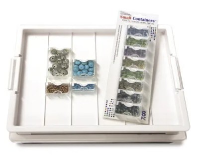 Elizabeth Ward Bead Storage Solutions/Tray, 13 ¾” x 10 ½” x 2” (2pc)