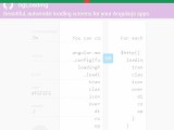 Beautiful Automatic Loading Screens Using Ng Loading Angular Script