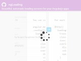 Beautiful Automatic Loading Screens Using Ng Loading Angular Script