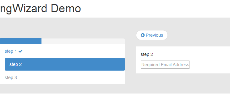 Animated And Responsive Wizard Form with AngularJS - ngWizard | Angular Script