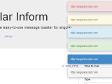 Growl Like Message Toaster For Angular Angular Inform Angular Script