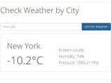 Angularjs Local Weather Web App Angular Script