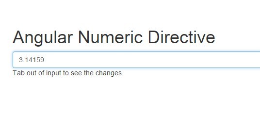 Minimal Angular Numeric Directive | Angular Script