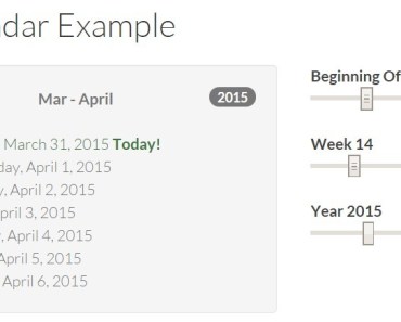 Rich Calendar Control For Angular | Angular Script
