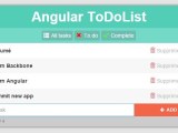 Simple Todo List App For Angularjs Angular Script
