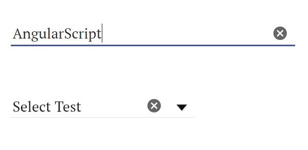Angular Material Module For Content Clear Function | Angular Script