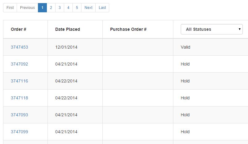 Light and flexible Data Grid for AngularJS | Angular Script