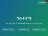 Angular Extension For Front End Notifications And Alerts Ng Alerts
