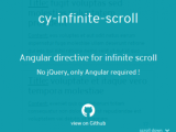 Angular Infinite List Directive Angular Script