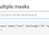 Simple Input Mask Directive For Angularjs Angular Script