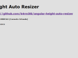Angular Height Auto Resize Directive Angular Script