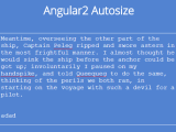 Angular2 Directive For Auto Textarea Resize Angular Script