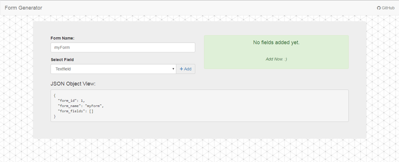 AngularJS and NodeJS Based Form Generator | Angular Script
