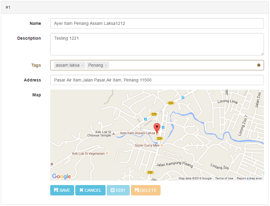 Bootstrap Based Angular 2 Quick Editor | Angular Script