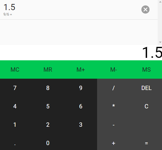 Material Design Calculator In Angular 2 | Angular Script