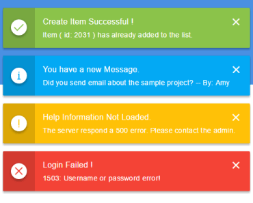 Angular Notification Components And Directives - Angular Script