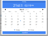 Responsive Reusable Angular Date Picker Angular Script